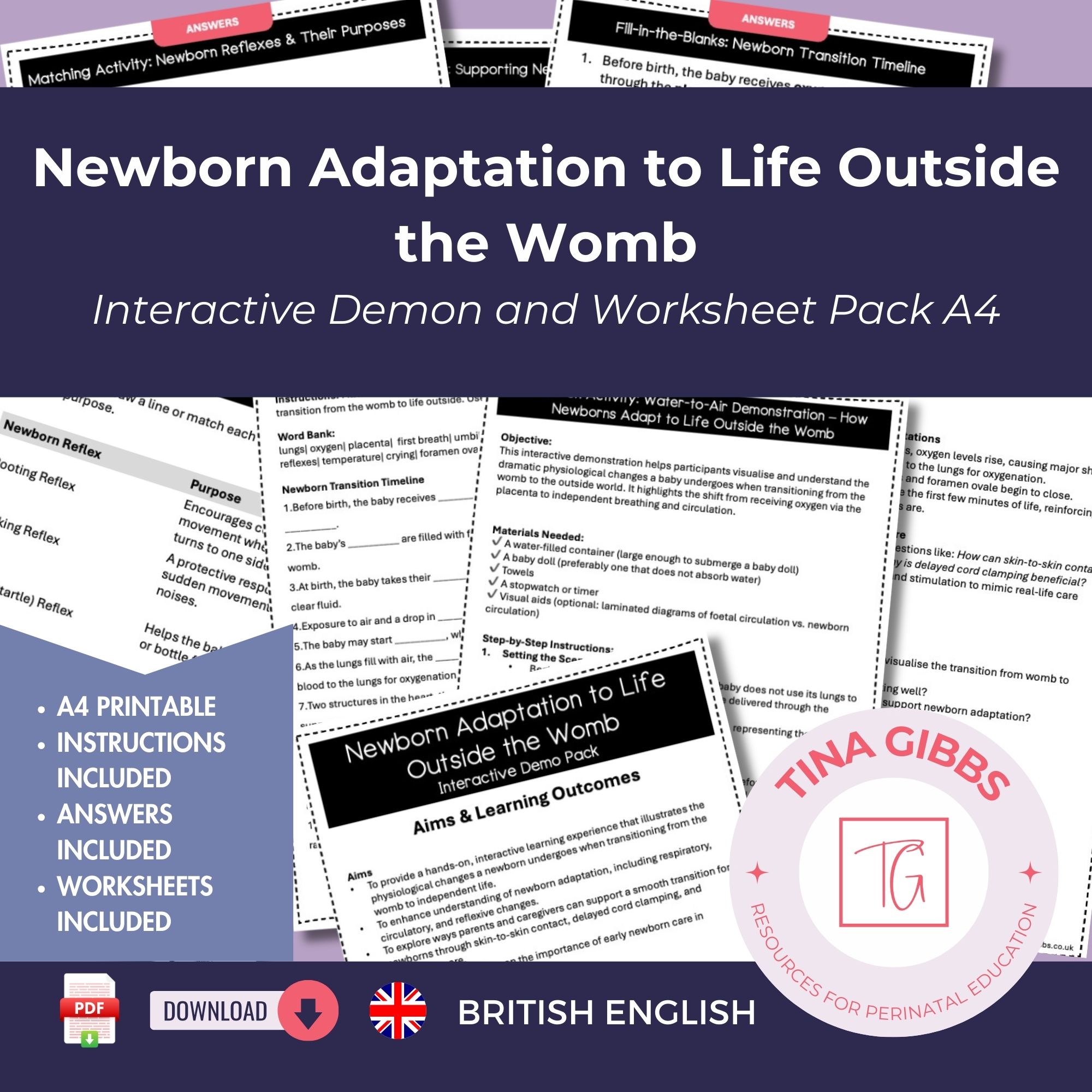 Newborn Adaptation to Life Outside the Womb (pdf)